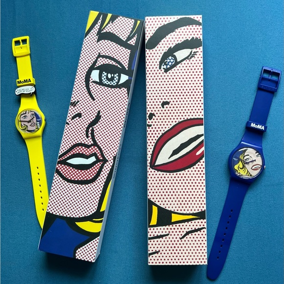 Swatch | Accessories | Swatch Roy Lichtenstein Watches Swatch X Moma ...